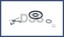 Genuine Porsche Cayenne Fuel Injector O-Ring Kit Injection (08-15 ...