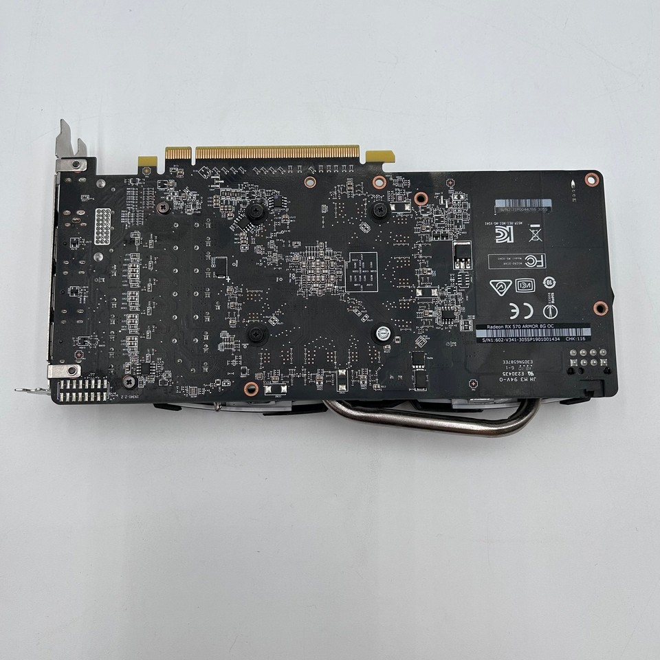 MSI Radeon RX 570 ARMOR 8G OC 8GB GDDR5 Graphics Card 602-V341 ...