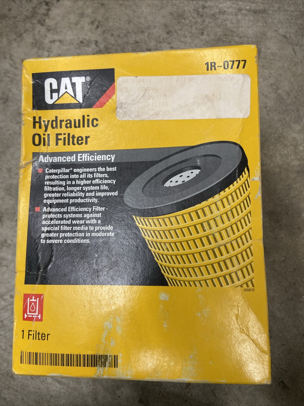 Caterpillar Filter 1R0777 Cat 1R-0777 | eBay
