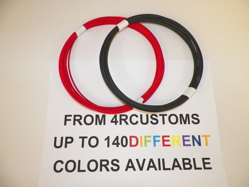 RED + BLACK AUTOMOTIVE WIRE 22 GAUGE TXL 10 FEET EACH | eBay