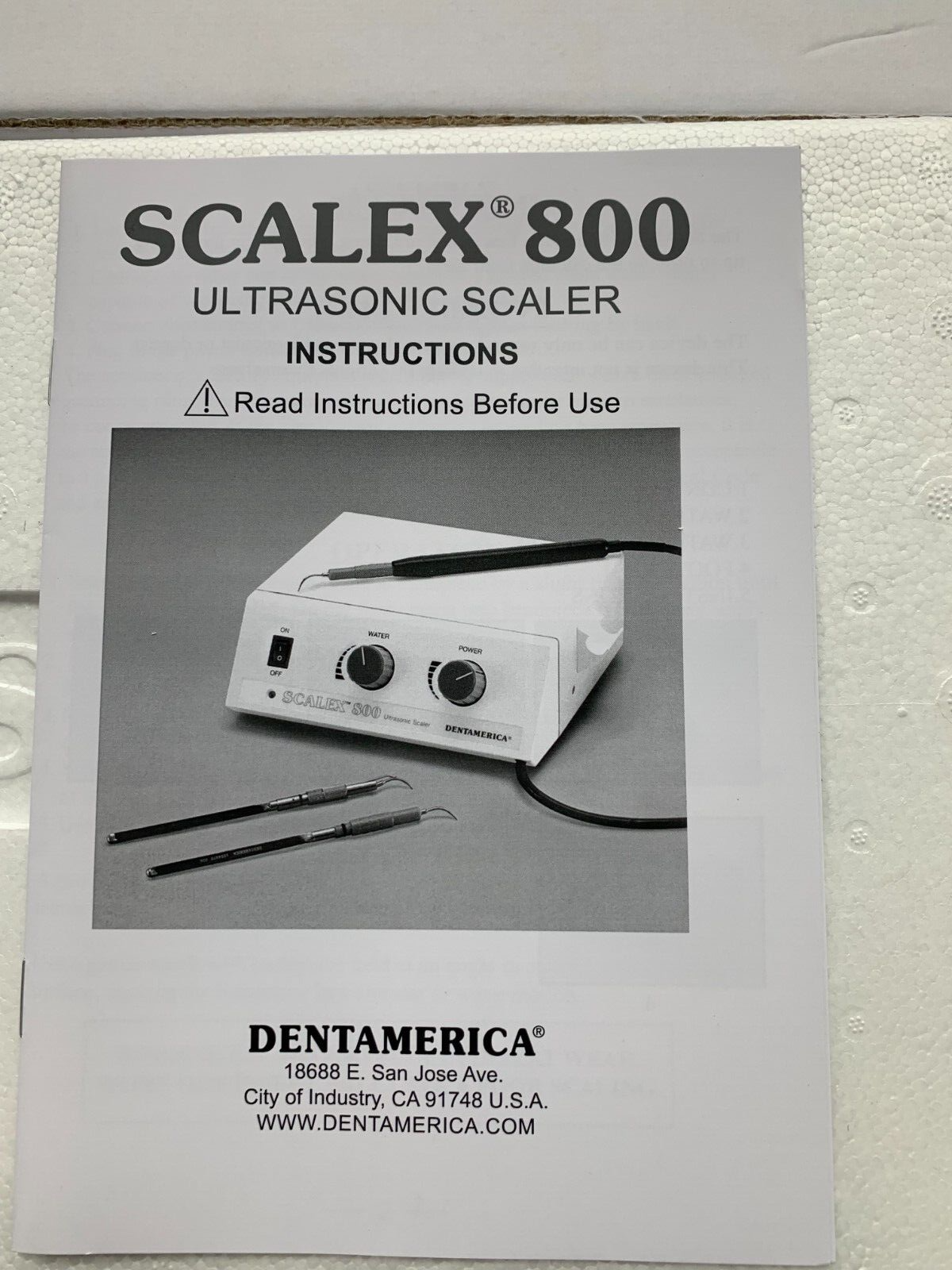Dentamerica SCALEX 800 Ultrasonic Scaler 25kHz Tips not included | eBay