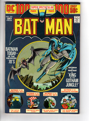 BATMAN #254 (1974) - GRADE 9.0 - DC 100 PAGE GIANT BRONZE AGE NICK ...