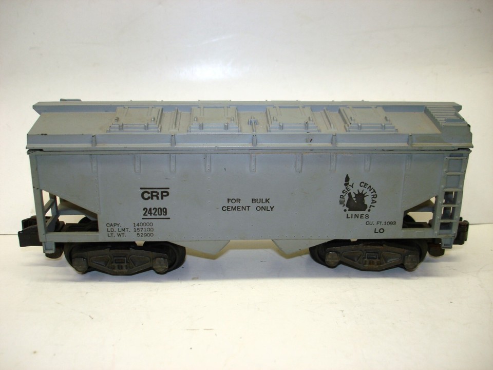 24209 American Flyer Uncommon Jersey Central Covered Cement Hopper [Lot ...