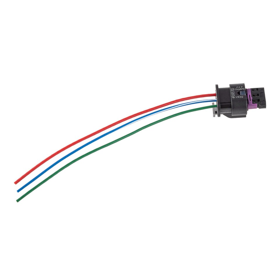3 Pin Male Pigtail Connector Cable For Audi Seat Skoda VW 4F0973703 ...
