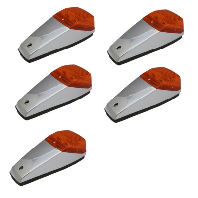 Grakon 5000 Style Cab Marker Indicator Light Amber/Amber | 5pcs | LED ...