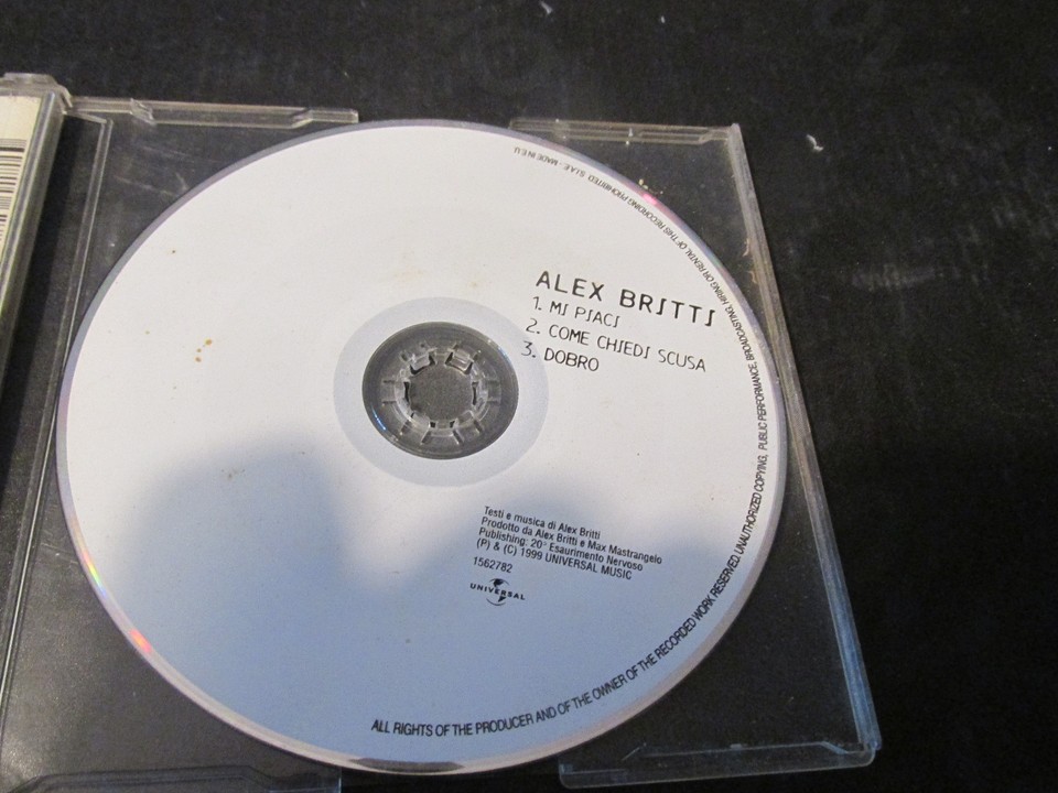 CD Single 1999 Alex Britti Mi like You Universal - 1562782 No LP Mc ...