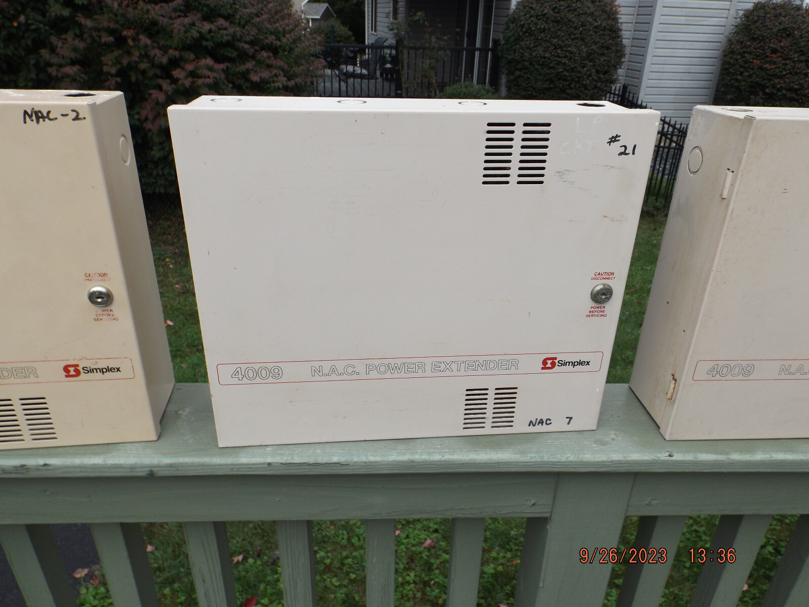 Simplex 4009-9001 NAC Power Extender 4pt St Y 120v for sale online | eBay