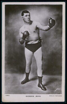 Boxing sports James Gunner Moir England original old 1910s photo ...