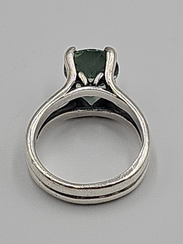 James Avery .925 Sterling Silver Prasiolite Oval Gemstone Ring Size 6 | eBay