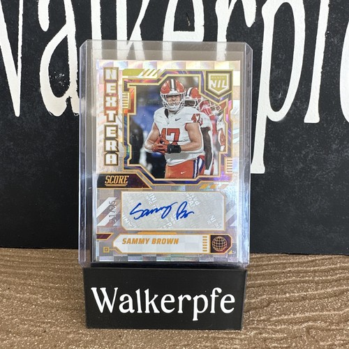 Sammy Brown #30 2025 Panini Score Next Era NIL Autograph 21 /25 | eBay