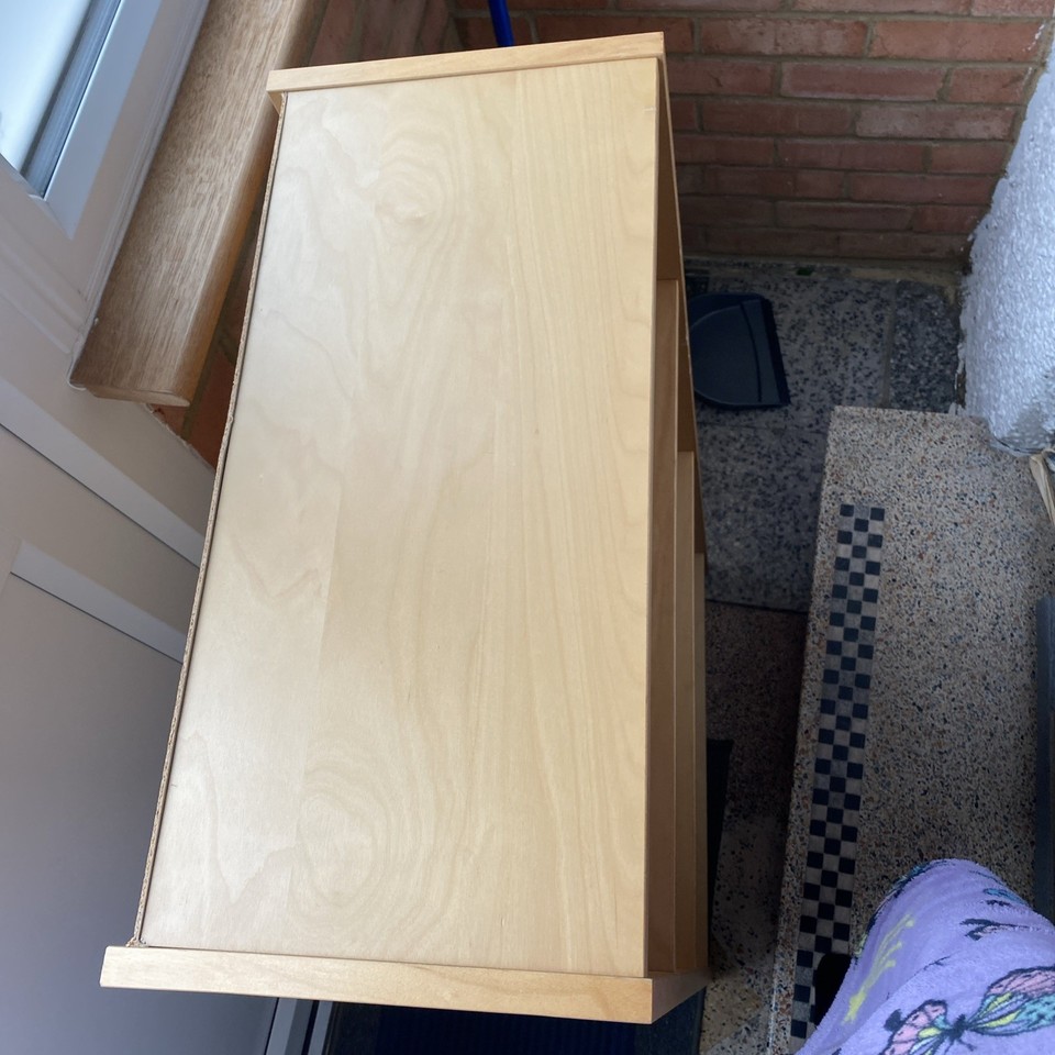 Ikea Billy Brown Wood Effect Bookcase Shelving Unit 60 cm wide x 107 cm ...