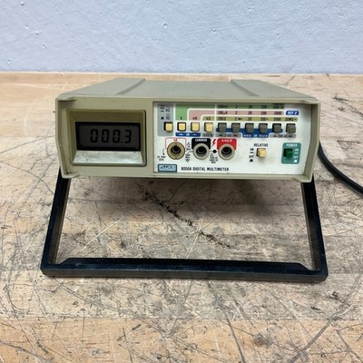 Vintage Fluke 8050A Digital Multimeter Bench Meter Tested and Working ...