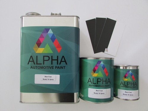 Low VOC Base Coat Spray Paint For GM GB8, WA 384A Black Meet Kettle | eBay