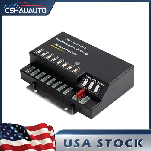 For 8 Bulbs Hide-A-Way Emergency Hazard Strobe Light Kit Replacement ...