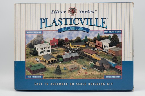 Bachmann Plasticville HO Scale 45534 Pink Lady Boutique Open Box New ...