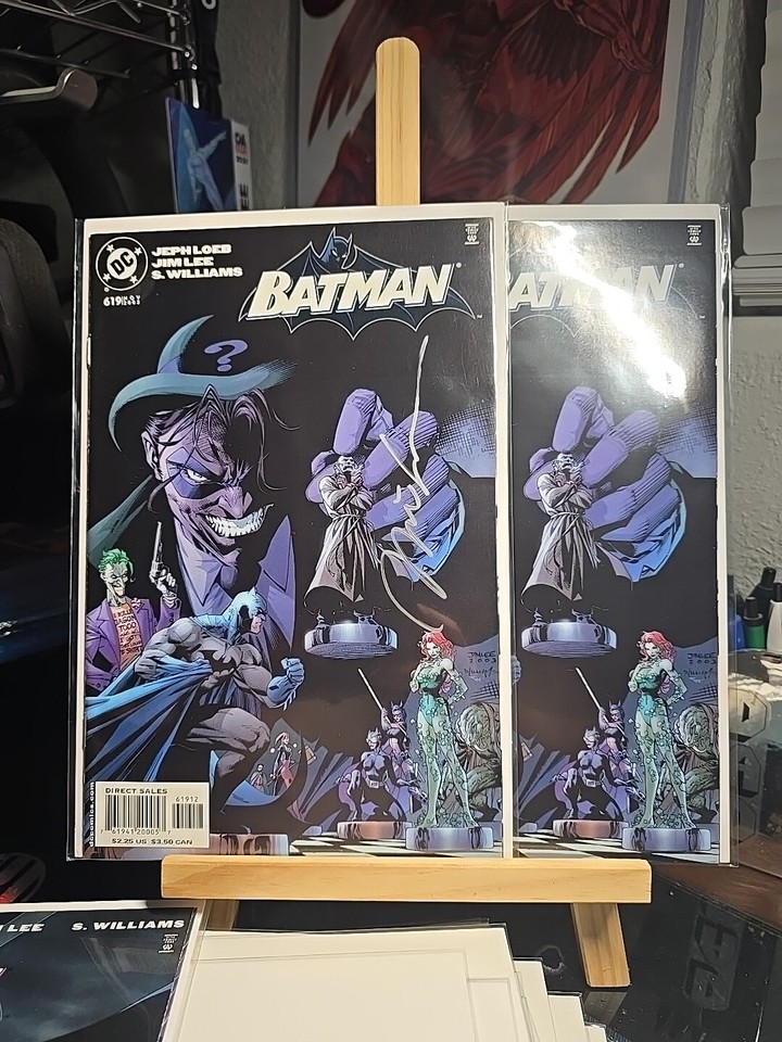 BATMAN HUSH 608-619 COVERS & ART JIM LEE SCOTT WILLIAMS ALEX SINCLAIR ...