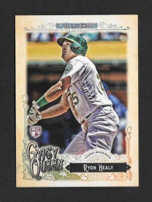 2017 Topps Gypsy Queen RYON HEALY RC Base Rookie -OAKLAND ATHLETICS ...