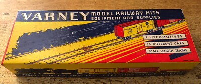 Varney Model Railway Kits Locomotive Trains Empty Box Refrigerator R-14 ...