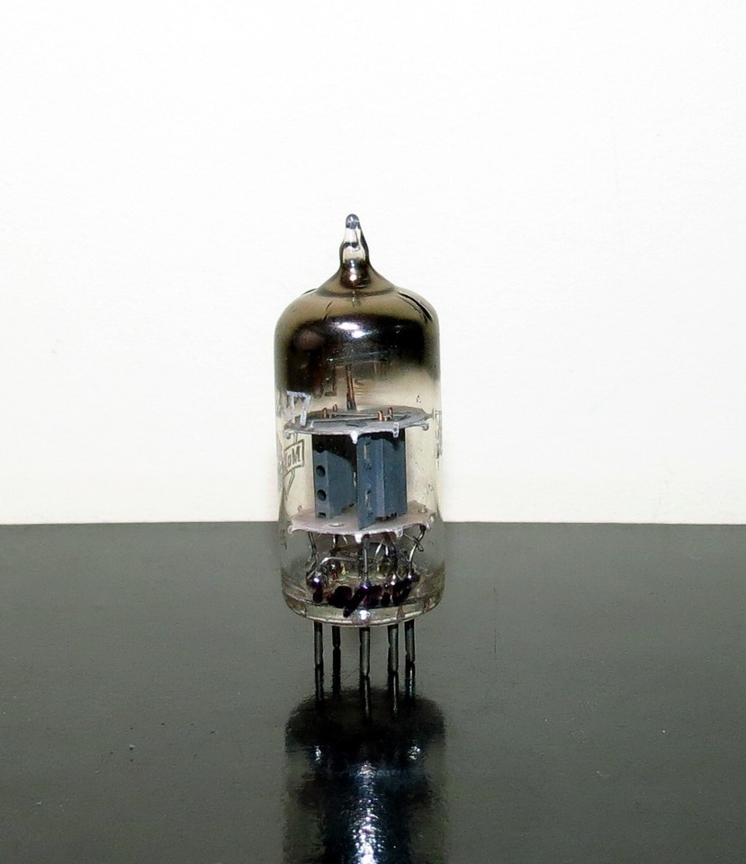 RARE Mullard Shield Logo ECC81/12AT7 []-getter tube - 1960 England | eBay