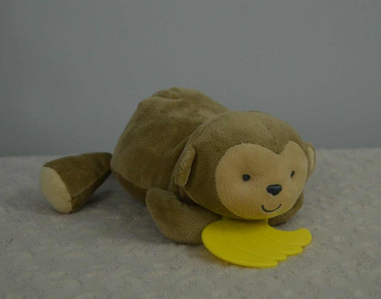 Child of Mine by Carter's Monkey Plush Stuffed Animal Tan Yellow ...