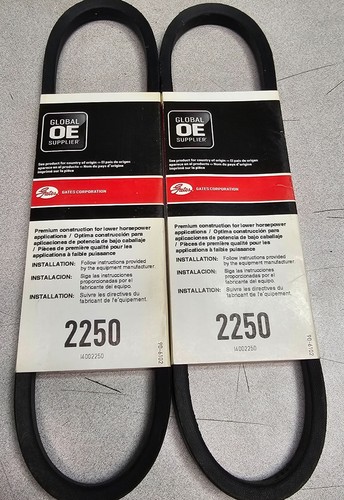 Gates Truflex Belt 2250 #4L250 (Lot of 2) | eBay