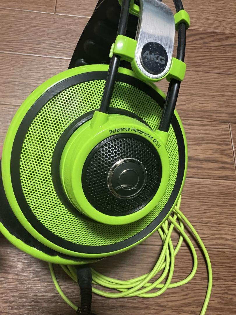 Used AKG Q701GRN Green Over-Ear Headphones | eBay Used AKG Q701GRN Green Over-Ear Headphones | eBay