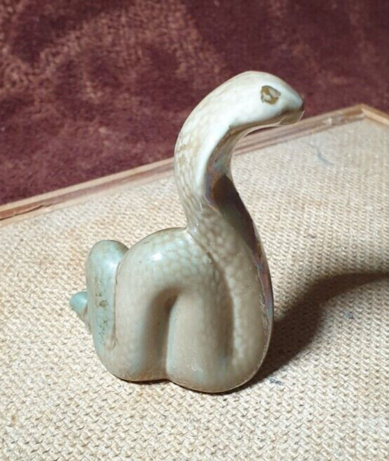 Vintage Latvia USSR Riga RPR porcelain figurine snake Cobra | eBay