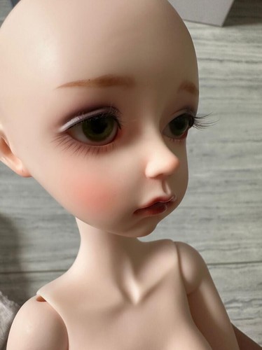 1/4 BJD Doll Girl Normal Skin Hand-Painted Face Makeup Eyes IM 4.3Manon ...