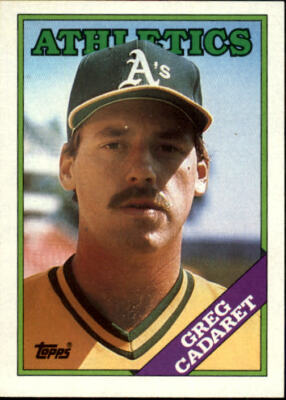1988 Topps #328 Greg Cadaret - NM | eBay