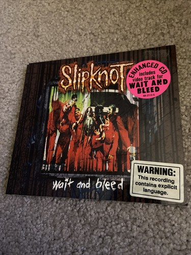 SLIPKNOT - WAIT AND BLEED - Enhanced CD Single 2000 - DIGIPAK - 3 ...