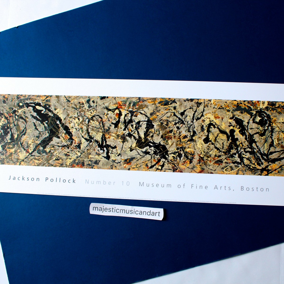 Jackson Pollock Number 10 1949 First Look: An Iridescent Masterpiece