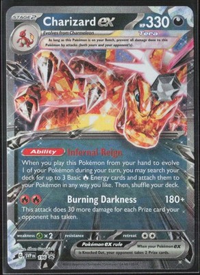 Charizard ex SVP 196 Promo Pokemon SV NM | eBay