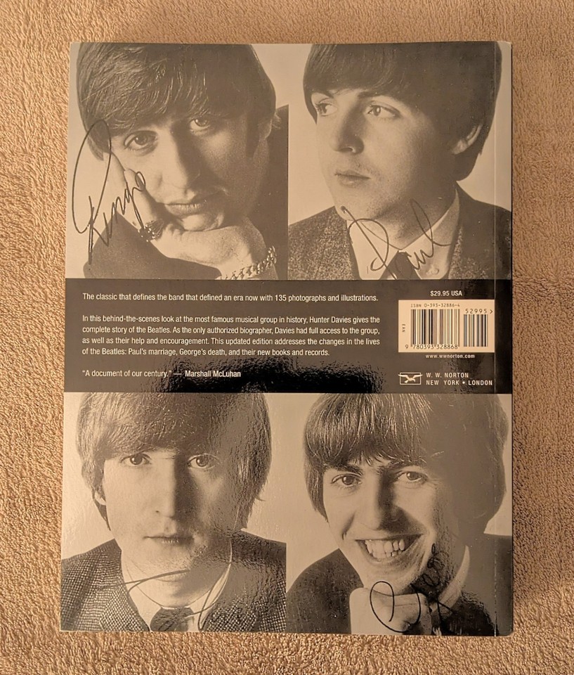 BEATLES LOT OF 6 Womack Mal Evans Hunter Davies Fab Four FAQ Rees 1963 ...