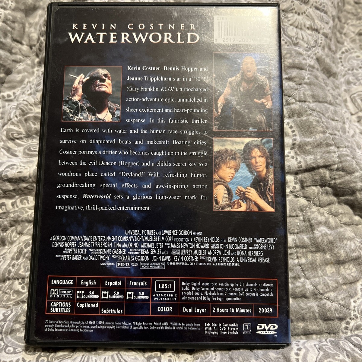 Waterworld Uk Dvd