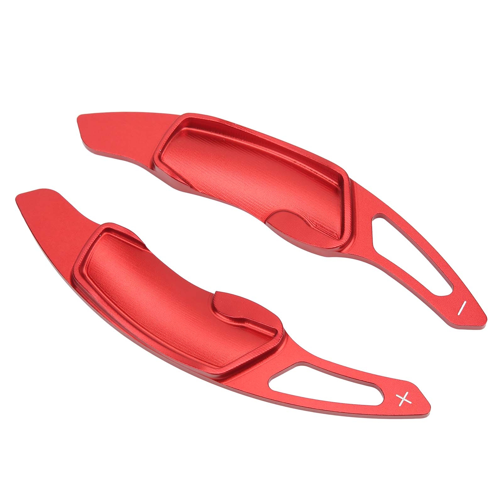Red 1 Pair Aluminum Alloy Paddle Shifter Extension For Subaru WRX BRZ F ...
