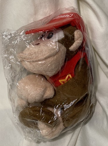 NINTENDO DIDDY KONG SOFT PLUSH TOY YOSHI MARIO PARTY 5 HUDSON CHILDRENS ...