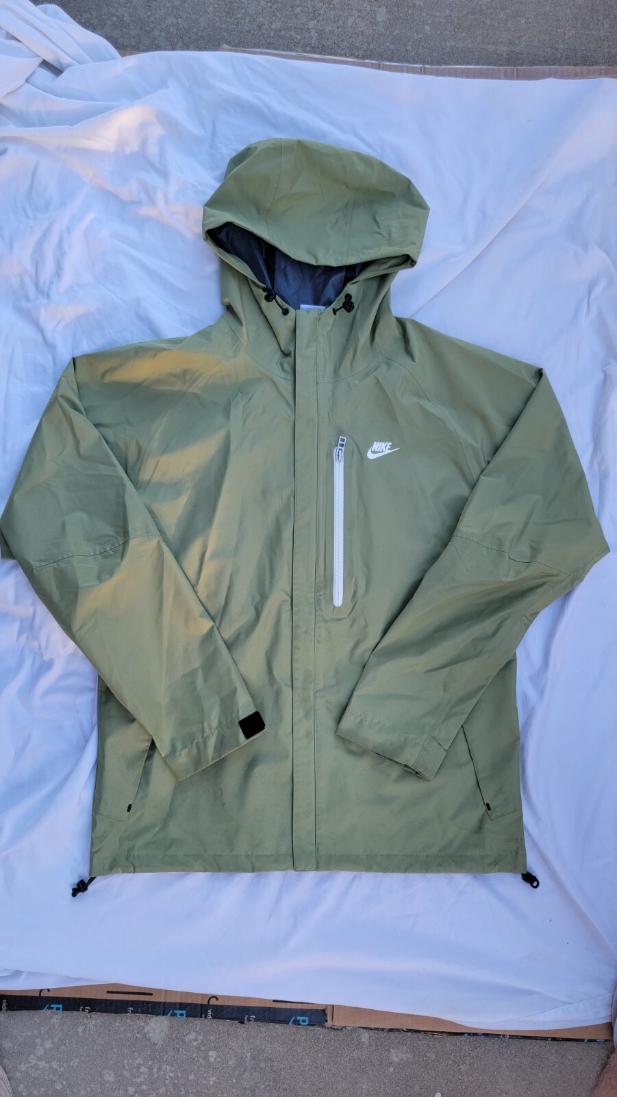 Nike Shell Jacket Sportswear Storm-FIT Legacy Hooded Green Sz Small ...