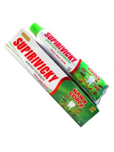 6 X 110g Tubes Siddhalepa SUPIRIVICKY Ayurvedic Herbal Toothpaste for ...