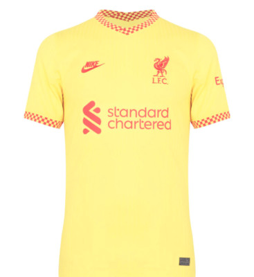 Nike FC Liverpool Men Away Jersey Yellow Red All Sizes New | eBay UK