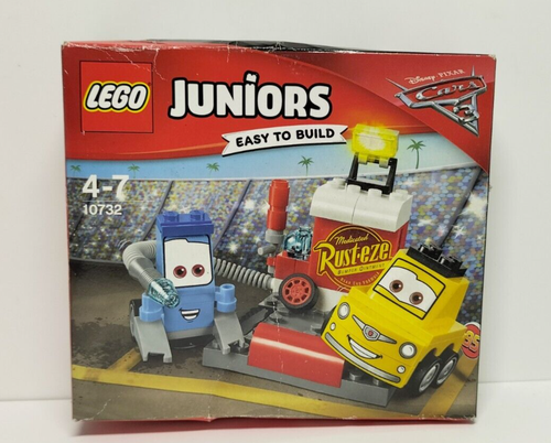 Lego Cars 10732 Guido and Luigi's Pit Stop Disney | eBay