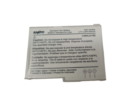 Battery SCP-33LBPS Fits Sanyo Loft Torino S2300 Juno SCP-2700 Vero SCP ...
