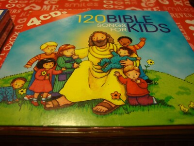 120 Bible Songs For Kids (4 CD Set) Various Artists Christian Sing ...