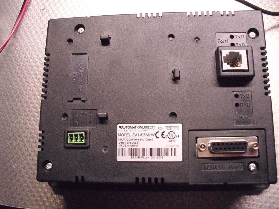 C-more Micro EA1-S6MLW C-more Micro EA1 series touch screen operator ...