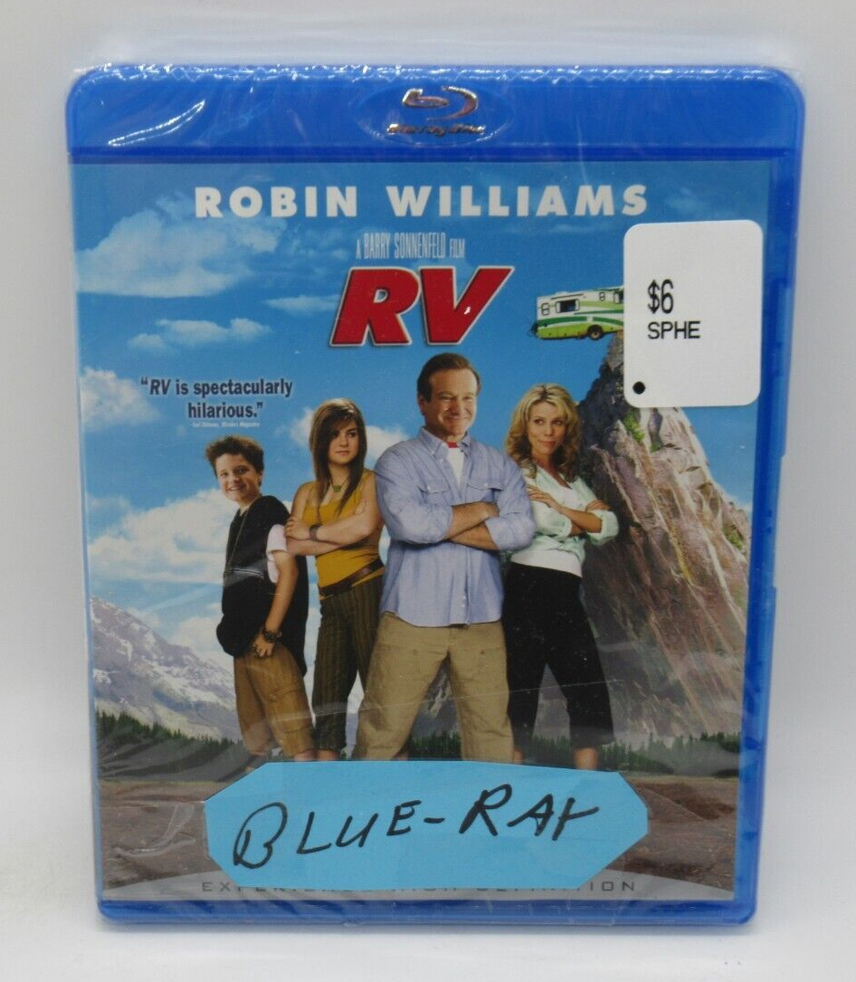 RV BLU-RAY MOVIE, ROBIN WILLIAMS, JEFF DANIELS, CHERYL HINES JOSH ...
