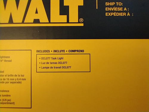 DeWALT DCL077B 12V 20V Max Cordless Durable Lightweight Compact Task ...