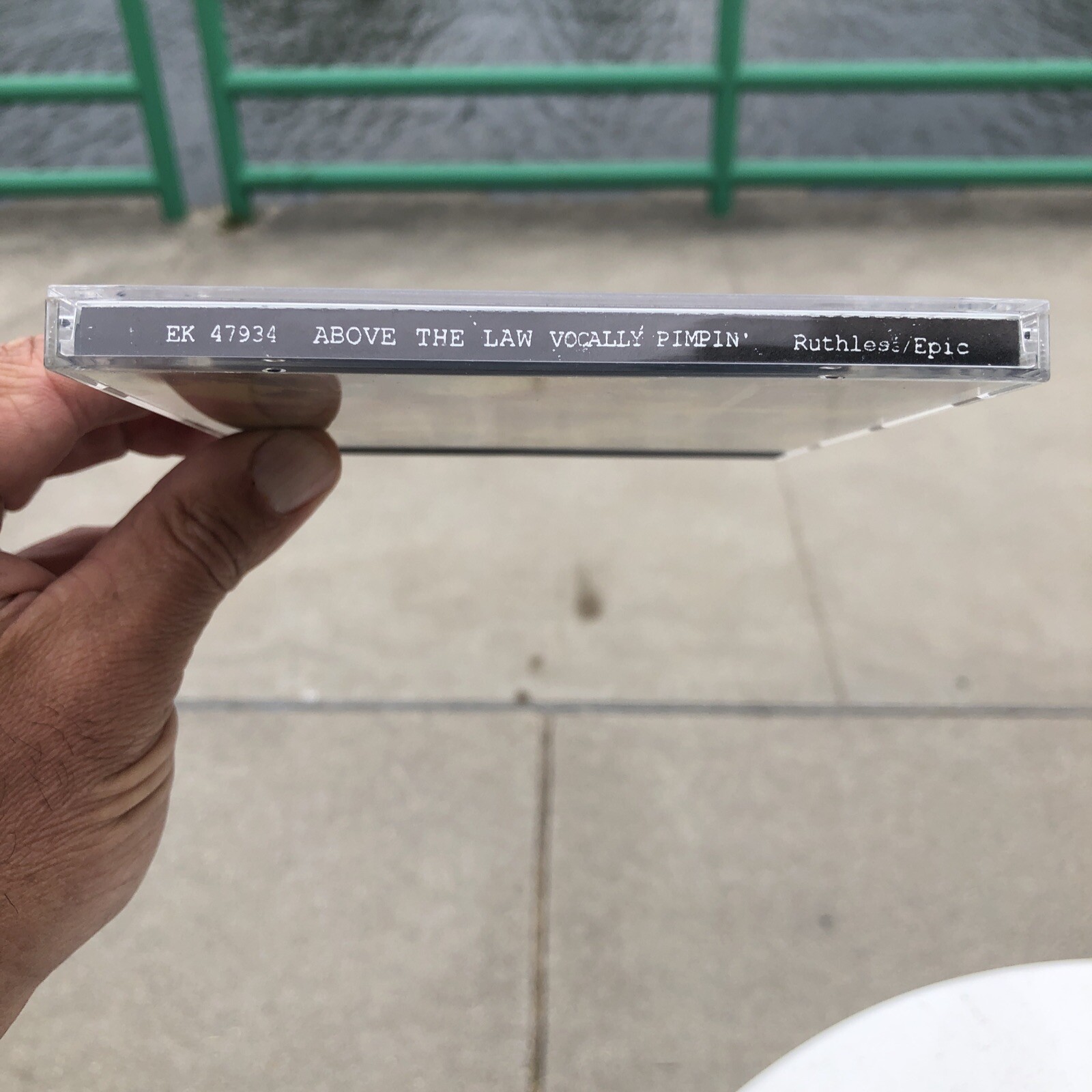 Above The Law Vocally Pimpin CD Ep Rare, “Easy - E” Is The Producer ...