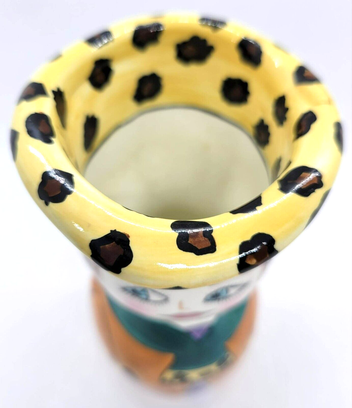 Susan Paley EMILY Vase Bella Casa by Ganz Collection Ceramic Painted ...