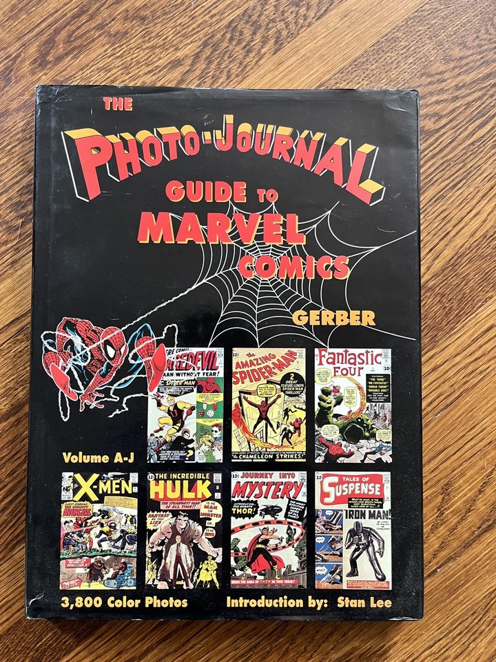 THE PHOTO-JOURNAL GUIDE TO MARVEL COMICS HC VOL 3 & VOL 4 BY ERNST ...