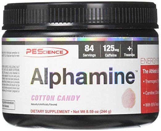 PEScience Alphamine 252g Cotton Candy 84 Servings for sale online | eBay