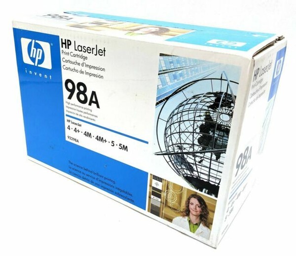 HP 98A (92298A) Black Toner Cartridge for sale online | eBay